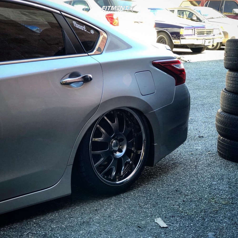 2016 Nissan Altima SR with 19x9.5 Privat Rennstadt and Achilles 245x35 ...
