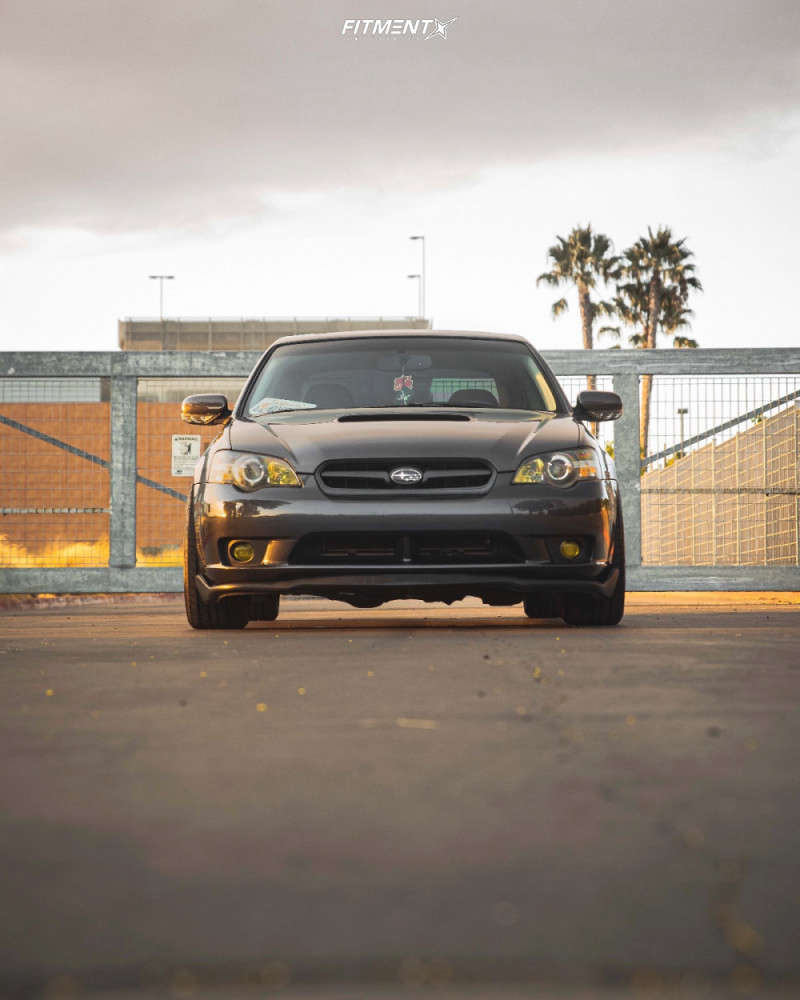 2007 Subaru Legacy GT spec.B with 18x8.5 ESR Cs3 and Achilles 225x40 on ...