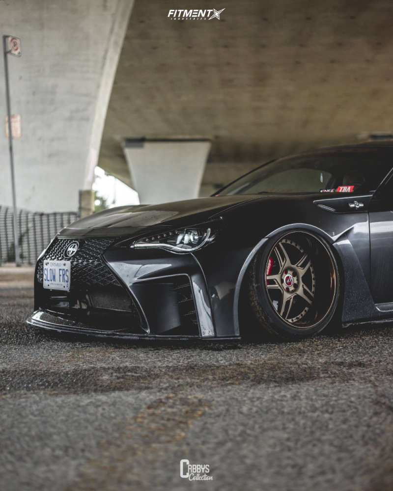 2016 Scion FR-S Base with 18x10.5 Work Durandal Dd5.2 and General ...