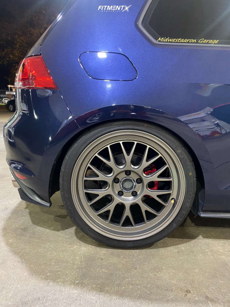 2016 Volkswagen GTI S with 19x8.5 Fifteen52 Holeshot and Federal 235x40 ...