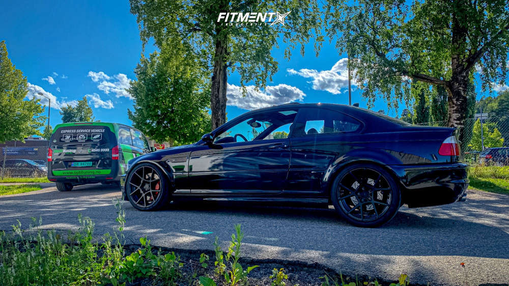 2001 BMW M3 Base with 19x8.5 Rotiform Kps and Federal 235x35 on ...