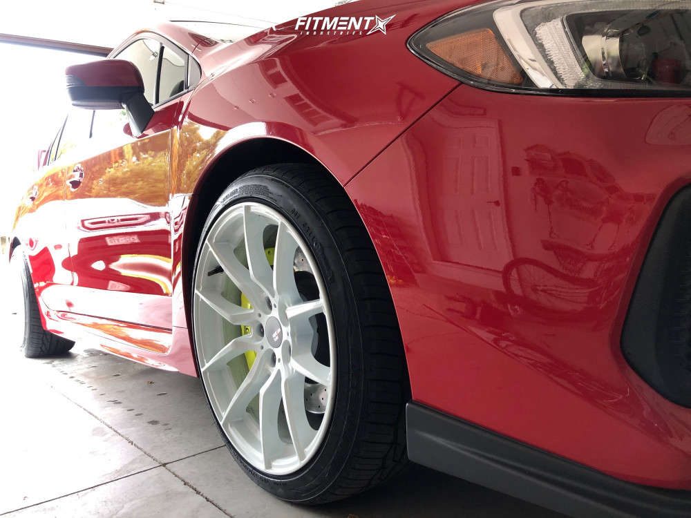 2018 Subaru WRX STI Base with 18x9.5 Option Lab R716 and Toyo Tires ...