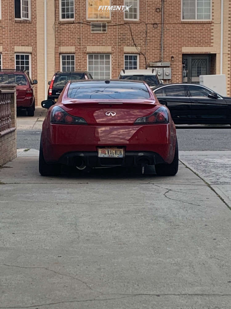 2009 INFINITI G37 X with 18x9.5 Aodhan Ds05 and Federal 245x35 on ...