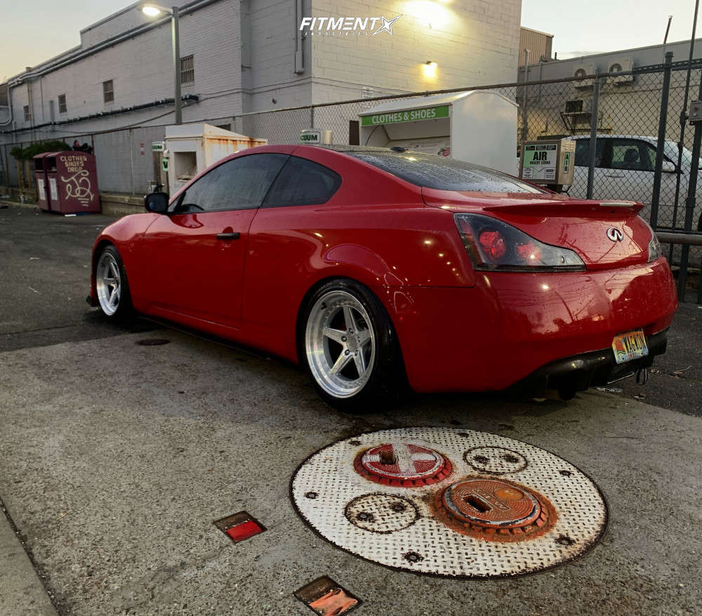 2009 INFINITI G37 X with 18x9.5 Aodhan Ds05 and Federal 245x35 on ...