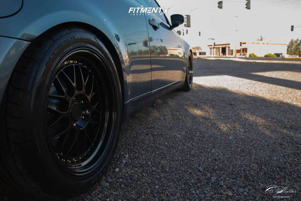 2005 INFINITI G35 Base with 18x8.5 Aodhan Ah02 and Nitto 245x40 on ...