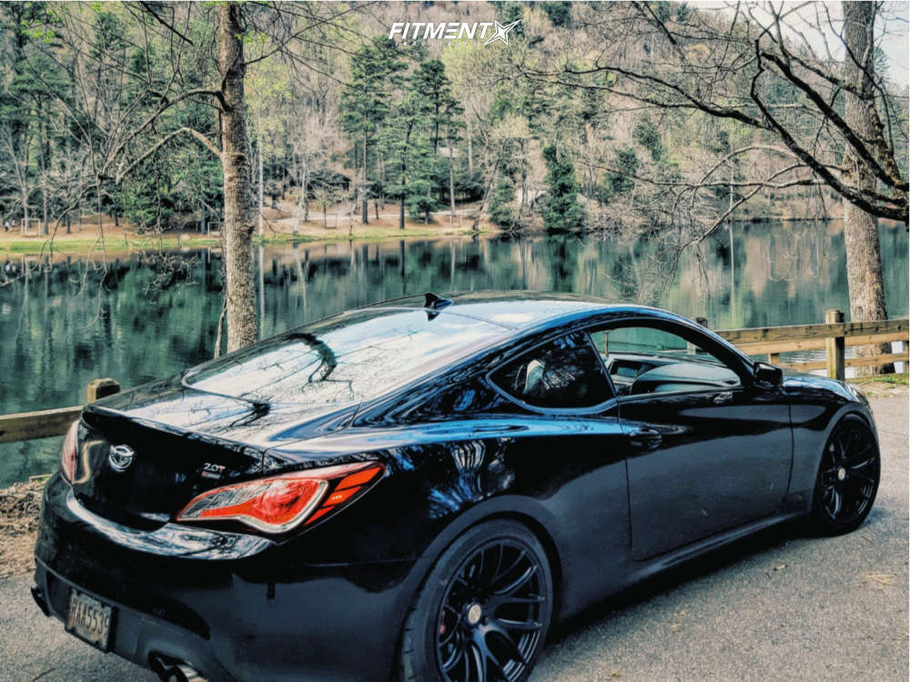 2013 Hyundai Genesis Coupe 2.0T R-Spec with 19x8.5 ESR Sr12 and ...
