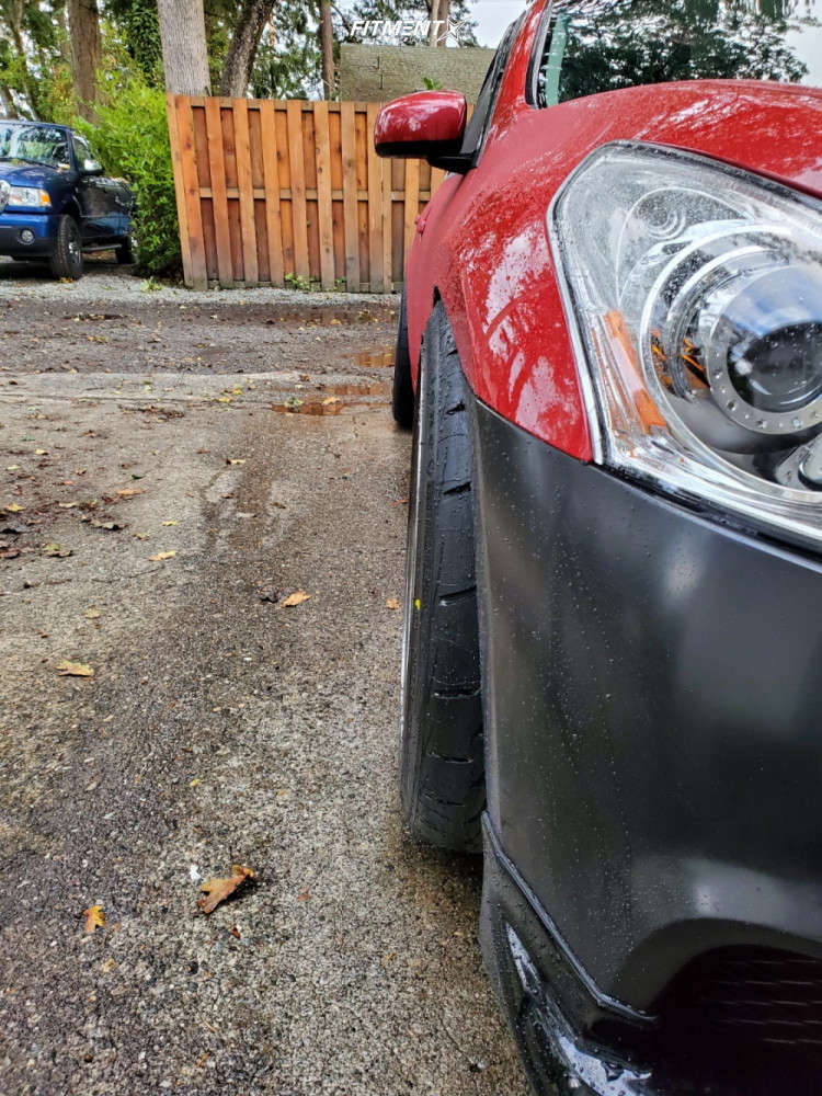 2008 INFINITI G35 Sport with 19x10.5 Rays Engineering Te37 and ...