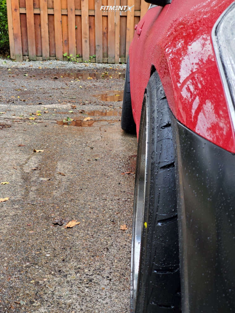 2008 INFINITI G35 Sport with 19x10.5 Rays Engineering Te37 and ...