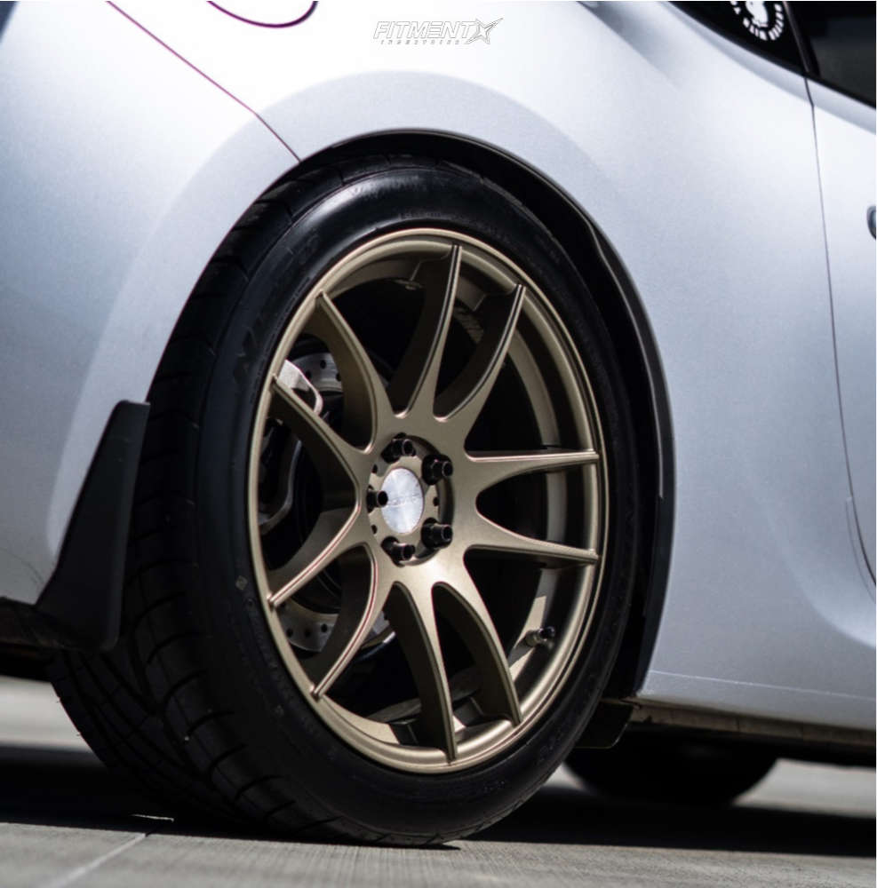 2015 Subaru BRZ Limited with 18x8.5 AVID1 AV32 and Nitto 245x40 on Lowering Springs | 1295614 ...