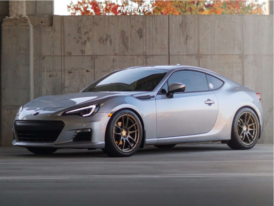 2015 Subaru BRZ Limited with 18x8.5 AVID1 AV32 and Nitto 245x40 on Lowering Springs | 1295614 ...