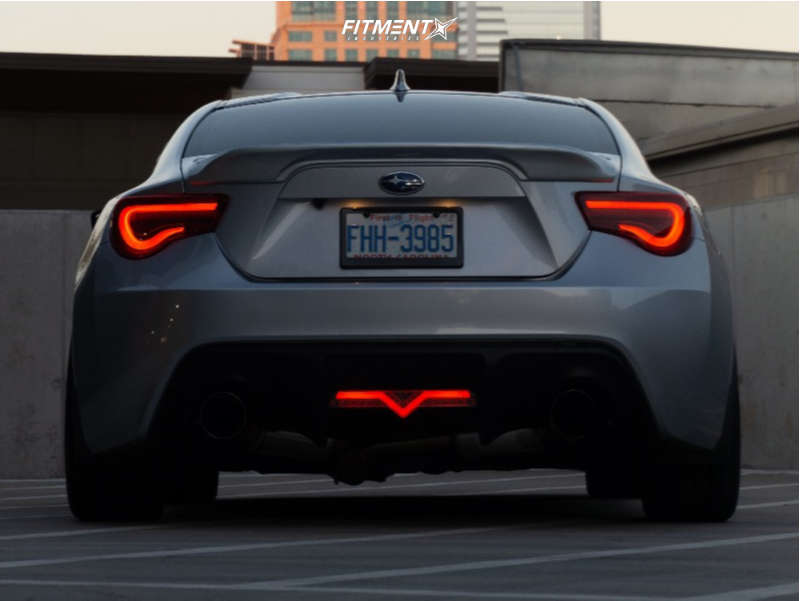 2015 Subaru BRZ Limited with 18x8.5 AVID1 AV32 and Nitto 245x40 on Lowering Springs | 1295614 ...