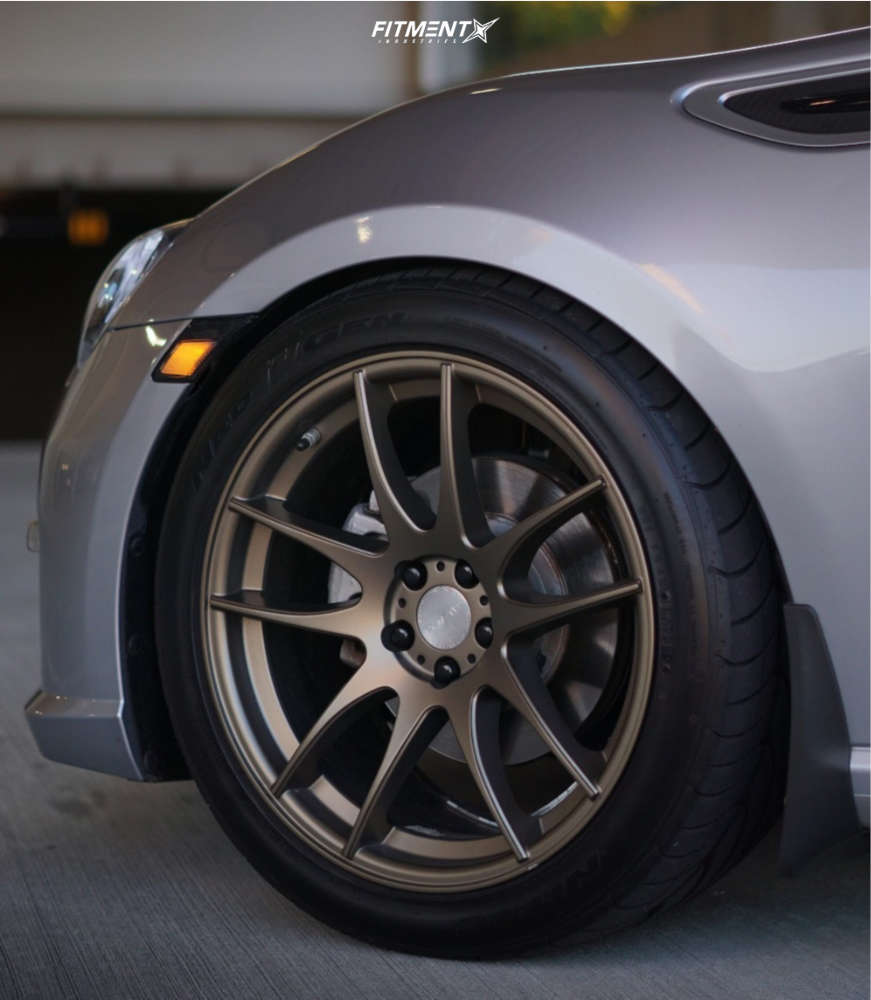 2015 Subaru BRZ Limited with 18x8.5 AVID1 AV32 and Nitto 245x40 on Lowering Springs | 1295614 ...