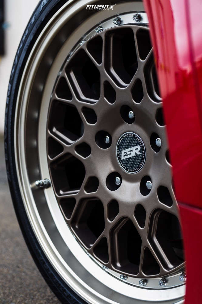 2014 Toyota Camry SE with 18x8.5 ESR Cs3 and Yokohama 225x45 on ...