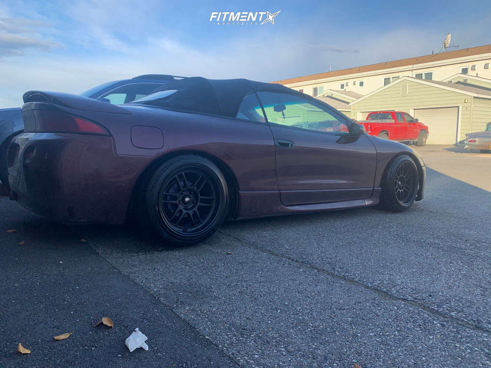 1999 Mitsubishi Eclipse GS with 17x9.5 MST Suzuka and Continental ...