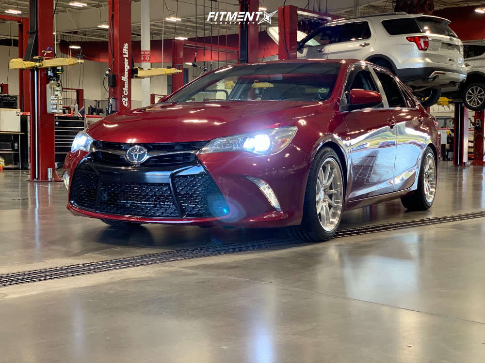 2015 Toyota Camry XSE with 18x8.5 Aodhan Ds02 and Michelin 235x45 on ...