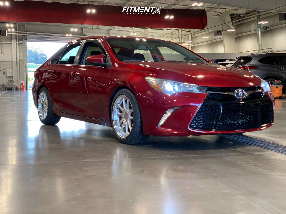 2015 Toyota Camry XSE with 18x8.5 Aodhan Ds02 and Michelin 235x45 on ...