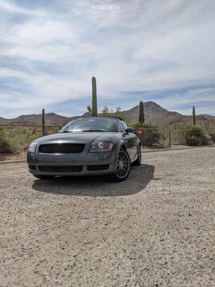 2001 Audi TT Quattro Base with 18x8.5 Rotiform Rse and Michelin 235x40 ...
