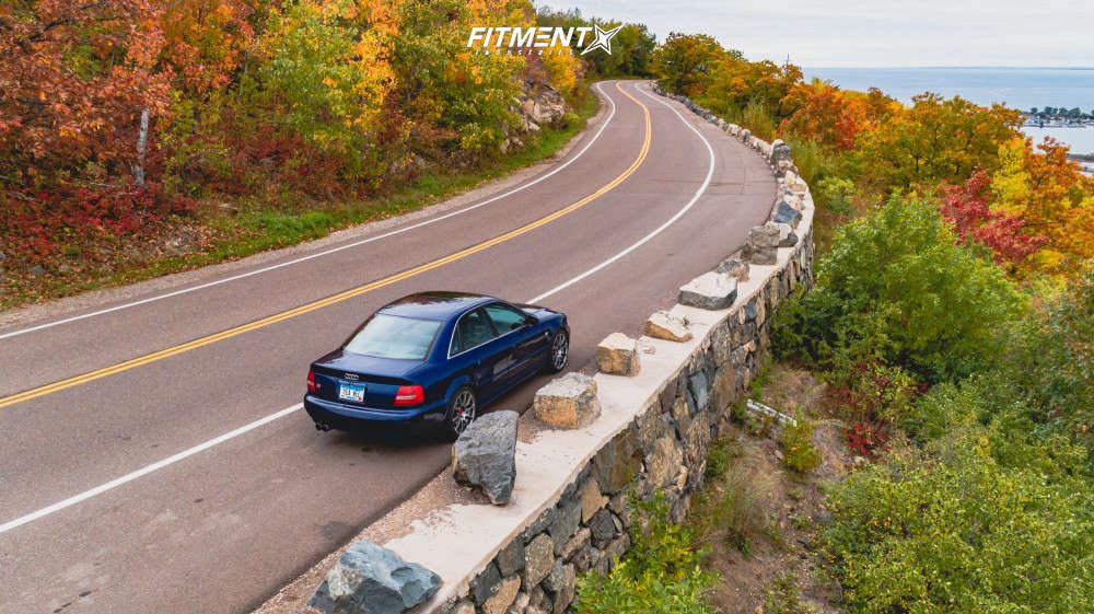 2001 Audi S4 Base with 18x8.5 VMR V701 and Michelin 225x40 on Stock ...