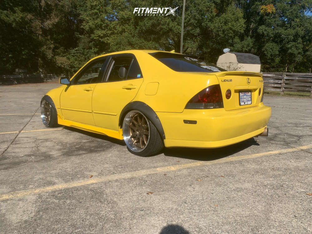 2003 Lexus IS300 Base with 18x9.5 Aodhan Ds02 and Federal 225x40 on ...