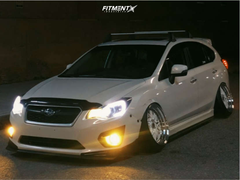 2013 Subaru Impreza Sport Limited with 18x10 Work Rezax and Federal ...