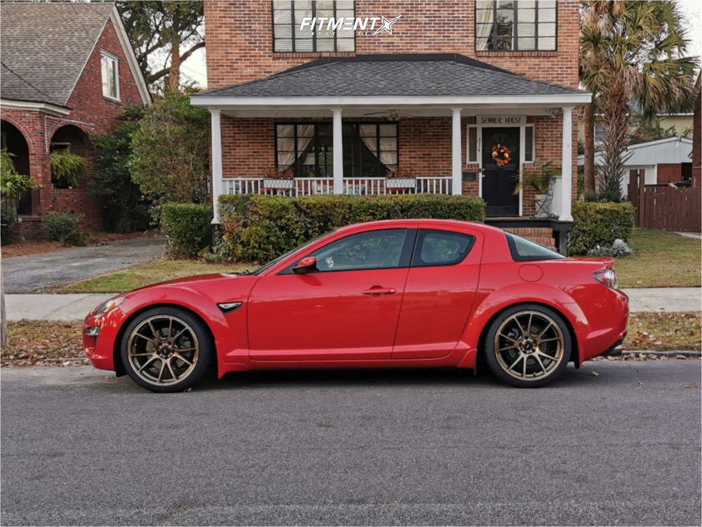 2011 Mazda RX-8 Grand Touring with 19x9.5 Konig Freeform and Ohtsu ...