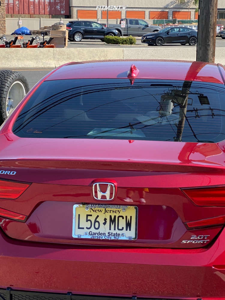 2019 Honda Accord LX with 18x8.5 F1R F101 and Ironman 225x45 on ...