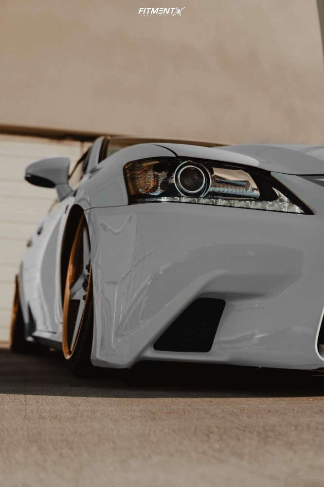 2015 Lexus GS350 F Sport with 20x9.5 SevenK SK Zion and Federal 235x30 ...