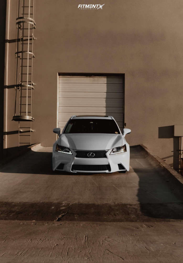 2015 Lexus GS350 F Sport with 20x9.5 SevenK SK Zion and Federal 235x30 ...