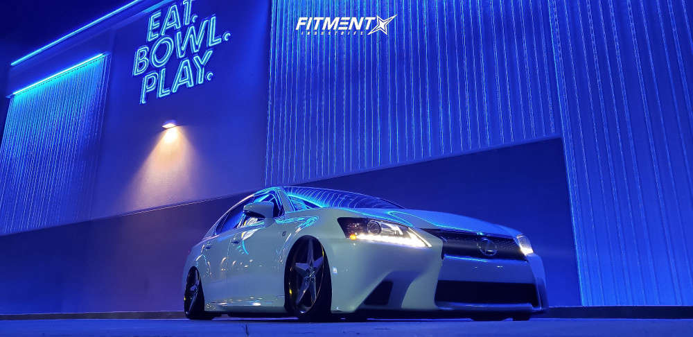 2015 Lexus GS350 F Sport with 20x9.5 SevenK SK Zion and Federal 235x30 ...