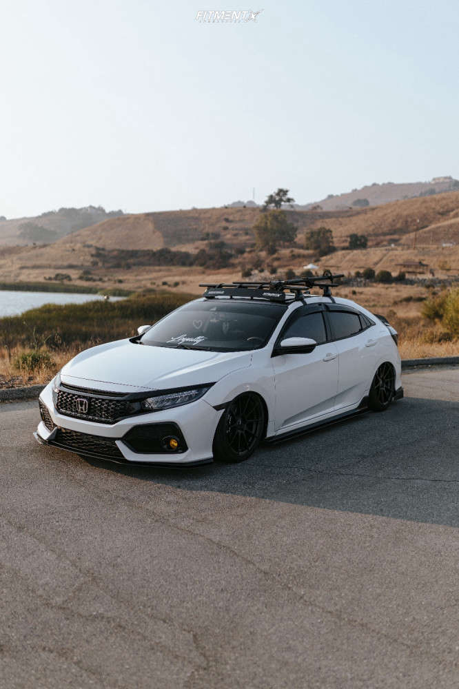 2019 Honda Civic Sport with 18x8.5 AVID1 AV21 and Continental 235x40 on ...