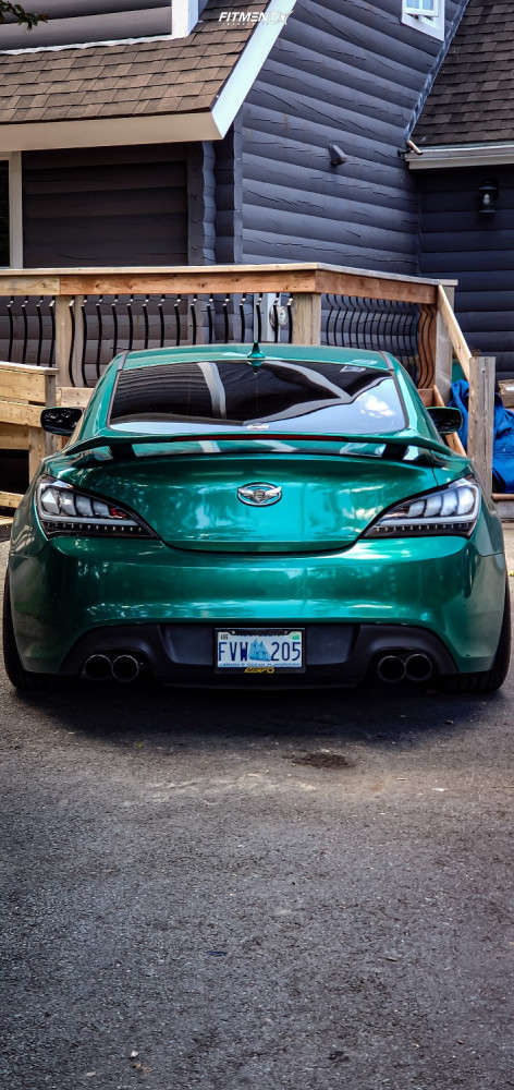 2013 Hyundai Genesis Coupe 2.0T R-Spec with 20x9 Infinitewerks SS3 and ...