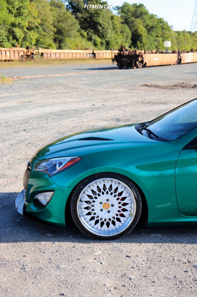 2013 Hyundai Genesis Coupe 2.0T R-Spec with 20x9 Infinitewerks SS3 and ...