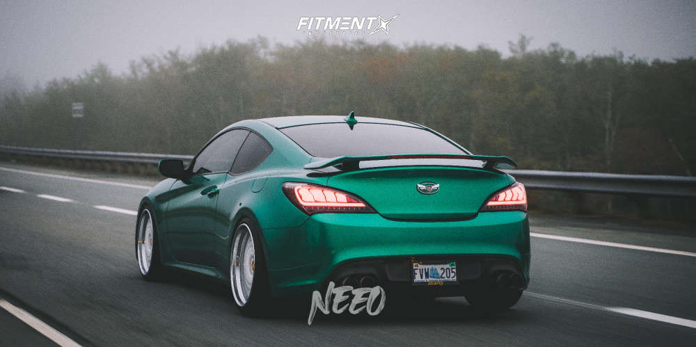 2013 Hyundai Genesis Coupe 2.0T R-Spec with 20x9 Infinitewerks SS3 and ...