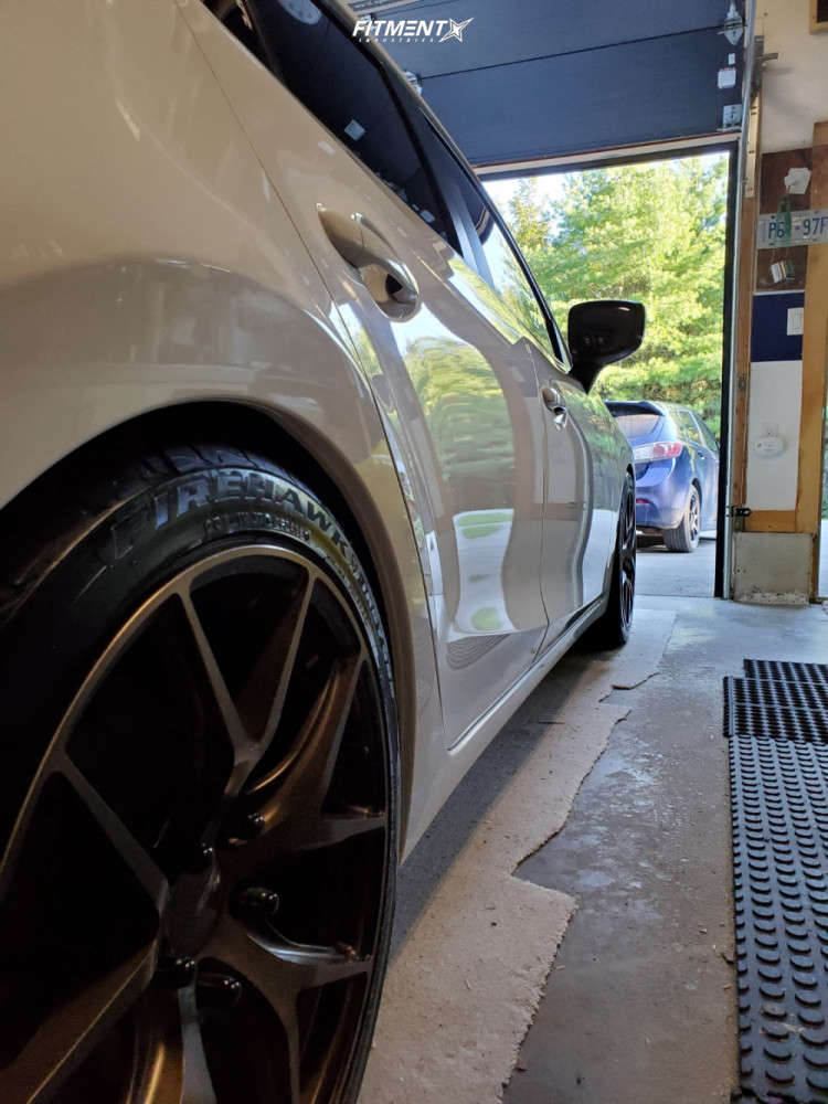 2018 Mazda 3 Sport GT with 18x8 Fast Wheels Fc04 and Firestone 225x45 ...