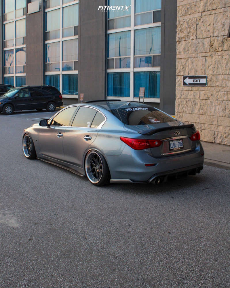 2015 INFINITI Q50 Premium with 19x10.5 ESR Cs15 and Linglong 235x40 on ...