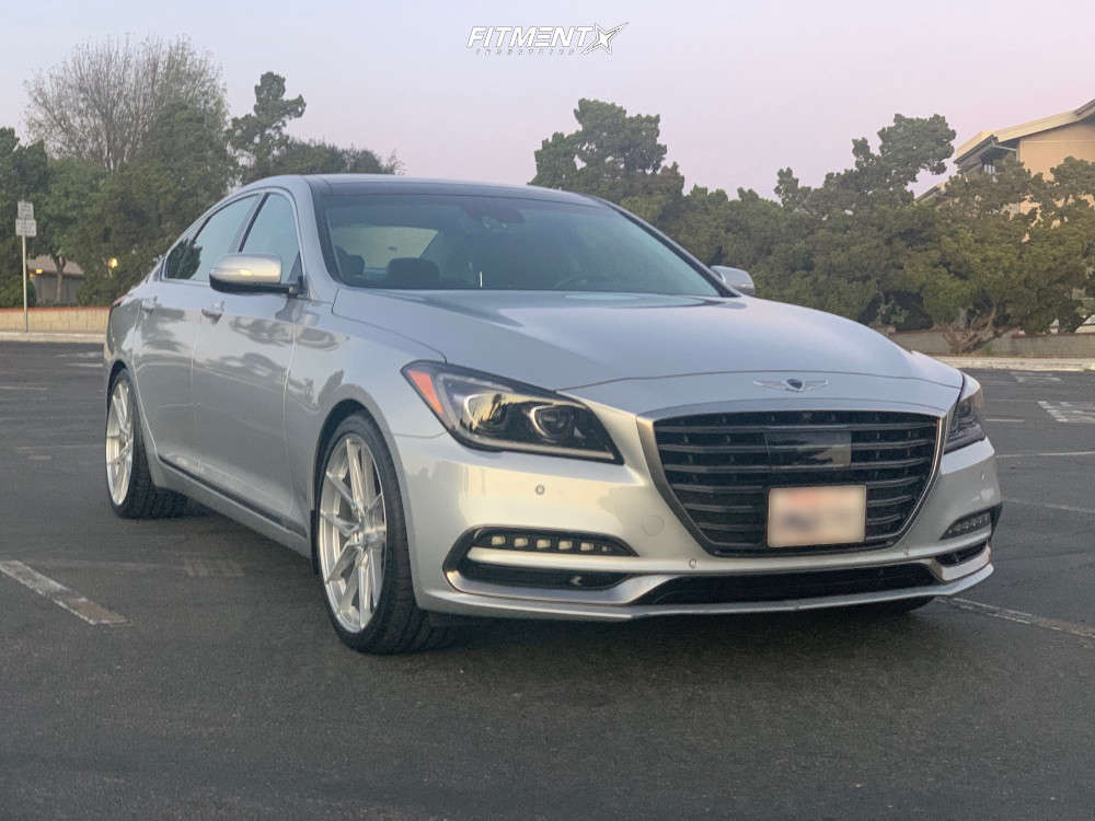 2018 Genesis G80 3.8 with 20x9 Vertini Rfs 1.8 and Michelin 255x35 on Stock Suspension | 1304658 ...