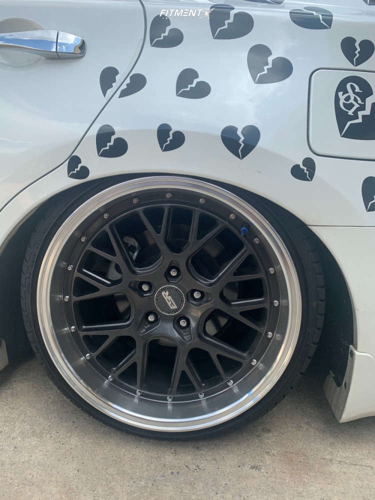 2018 Nissan Altima SR with 18x9.5 ESR Cs11 and Federal 235x35 on Air ...