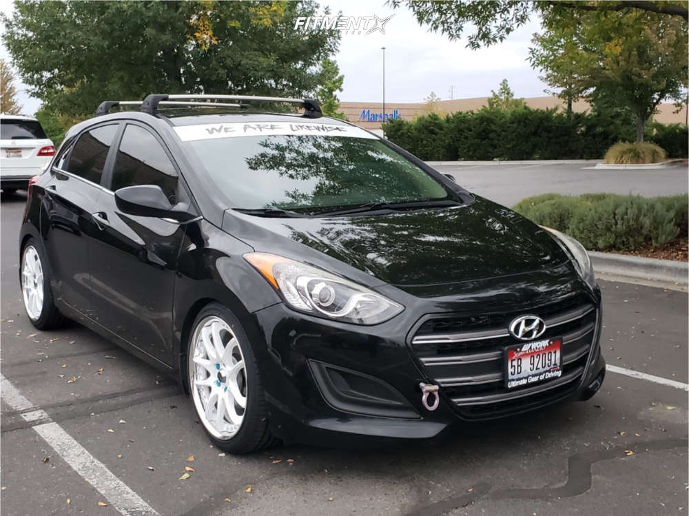 2016 Hyundai Elantra GT Base with 18x8.5 Work Emotion Cr 3p and Toyo ...