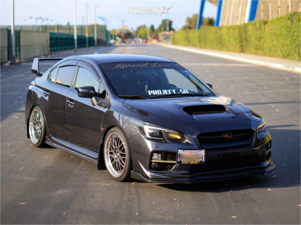 2017 Subaru WRX Base with 19x8.5 MST LeMans and Nankang 235x35 on ...