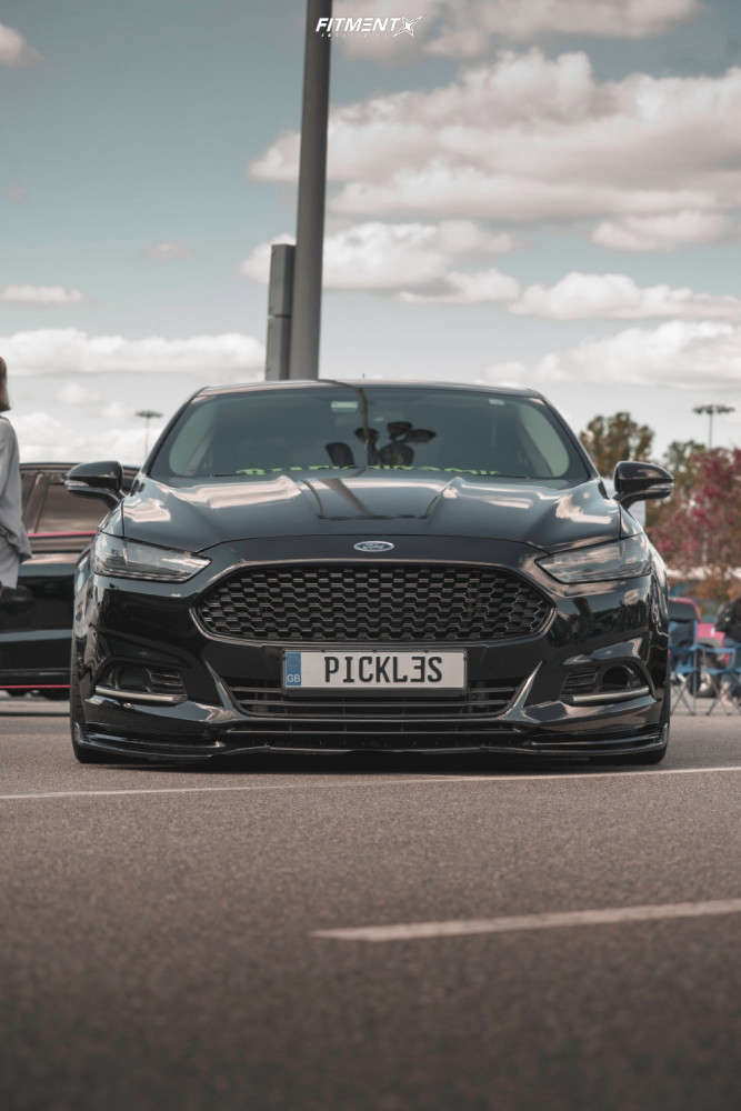 2014 Ford Fusion SE with 19x8.5 Ground Force Gf6 and Nankang 235x35 on ...