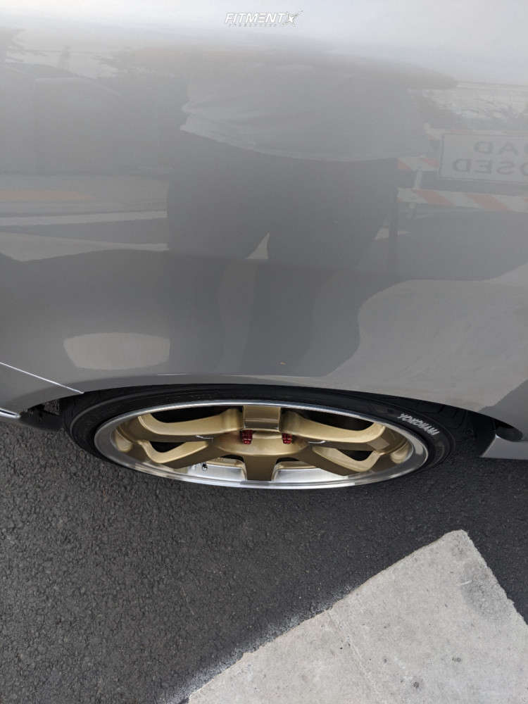 2005 Acura RSX Type-S with 18x8.5 Rota Grid and Yokohama 225x35 on Coilovers | 1305471 | Fitment ...