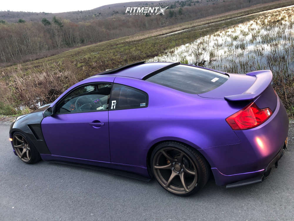 2003 INFINITI G35 Base with 18x9.5 Kansei Tandem and Lexani 225x40 on ...