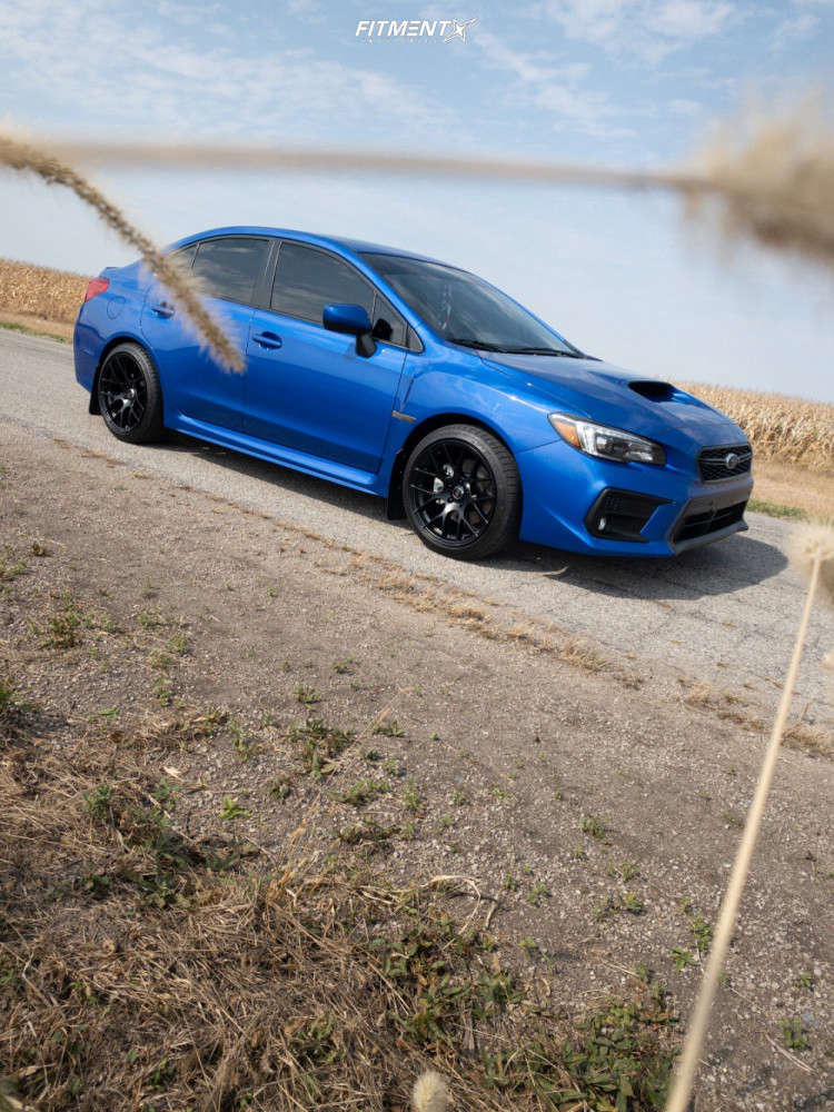 2020 Subaru WRX Limited with 18x9.5 Enkei Raijin and Dunlop 245x40 on ...