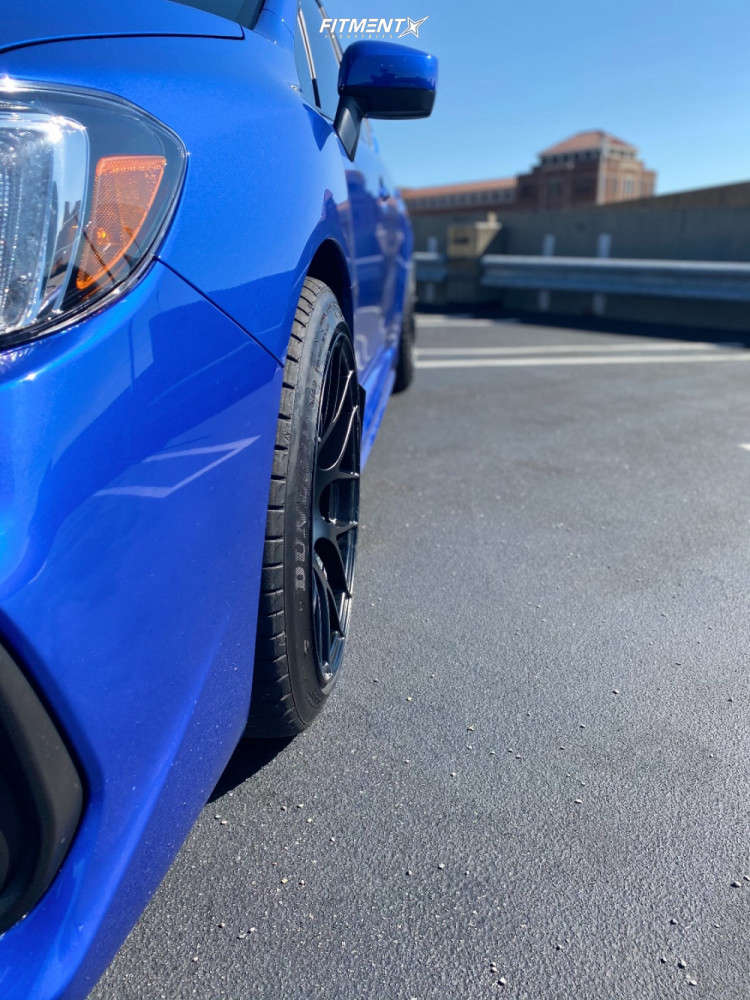 2020 Subaru WRX Limited with 18x9.5 Enkei Raijin and Dunlop 245x40 on ...
