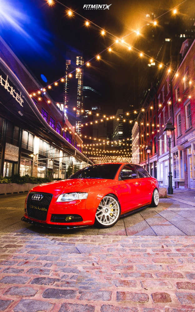 2008 Audi A4 Quattro Base with 18x9.5 Rotiform Rse and Michelin 245x35 ...