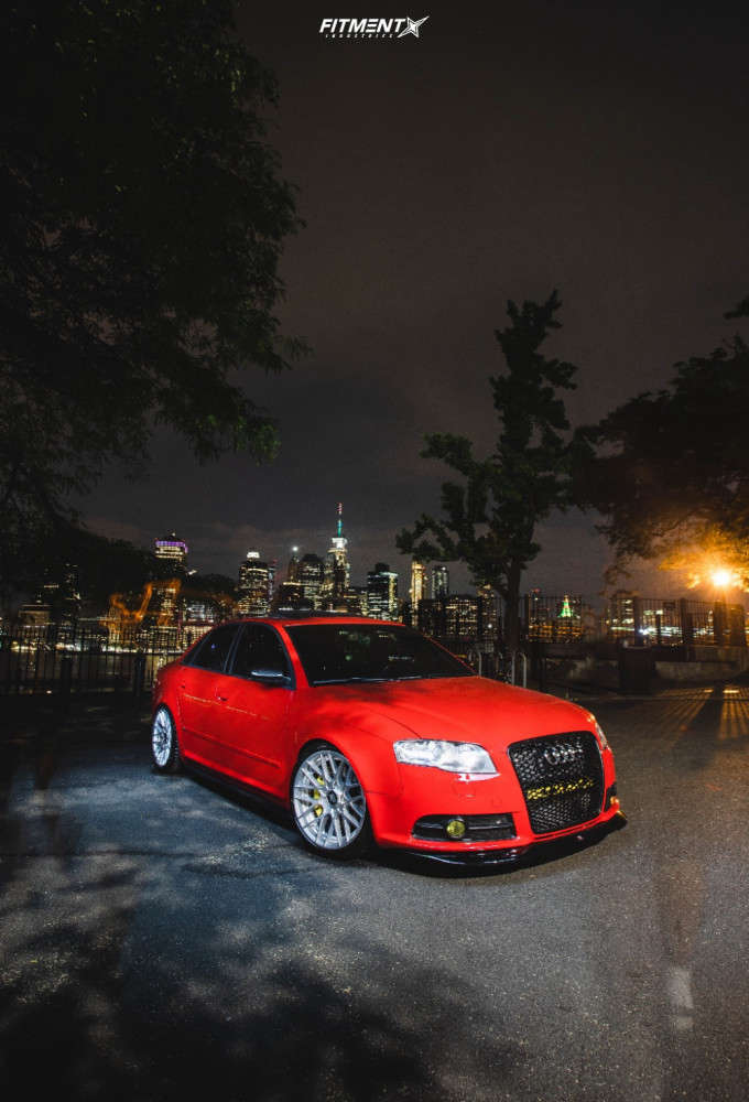 2008 Audi A4 Quattro Base with 18x9.5 Rotiform Rse and Michelin 245x35 ...