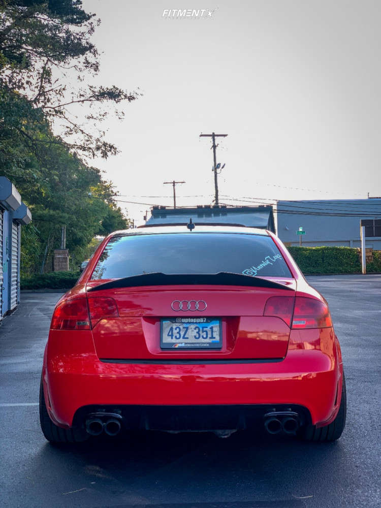 2008 Audi A4 Quattro Base with 18x9.5 Rotiform Rse and Michelin 245x35 ...