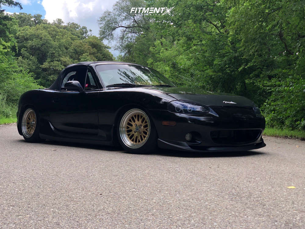 2001 Mazda Miata Base with 15x8 AVID1 AV12 and Toyo Tires 195x45 on ...