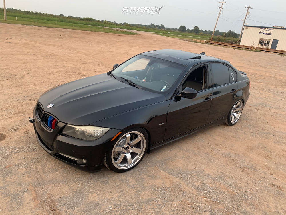 2009 BMW 335i Base with 18x8.5 JNC Jnc014 and Lexani 225x40 on Lowering ...
