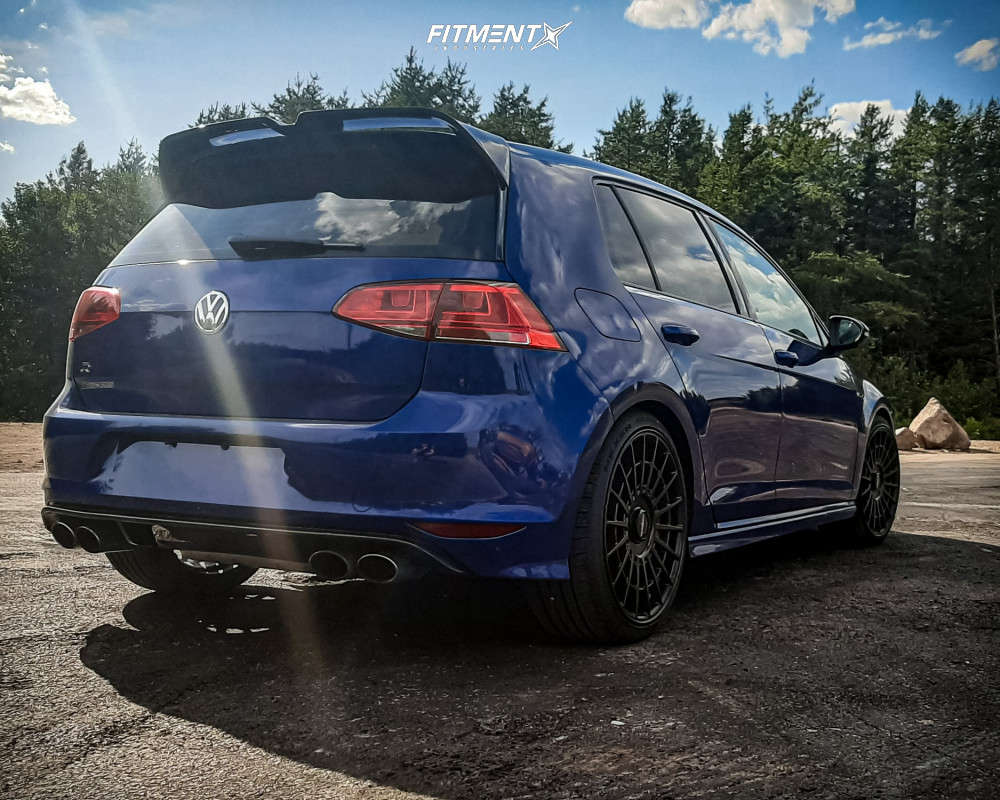 2016 Volkswagen Golf R Base with 19x8.5 Rotiform Las-r and Nexen 235x35 ...